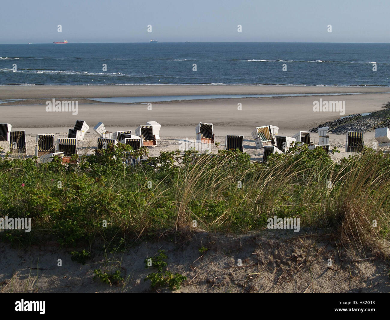 the german island of wangerooge Stock Photo - Alamy