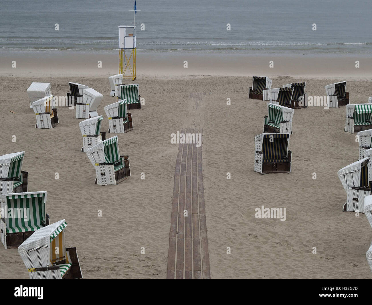 the german island of wangerooge Stock Photo - Alamy