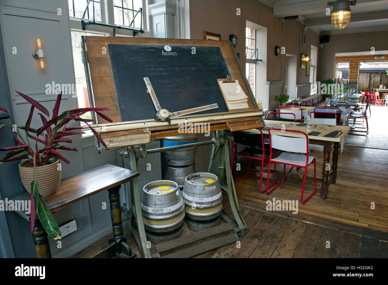 The Architect a public house and restaurant in Cambridge, UK Stock ...