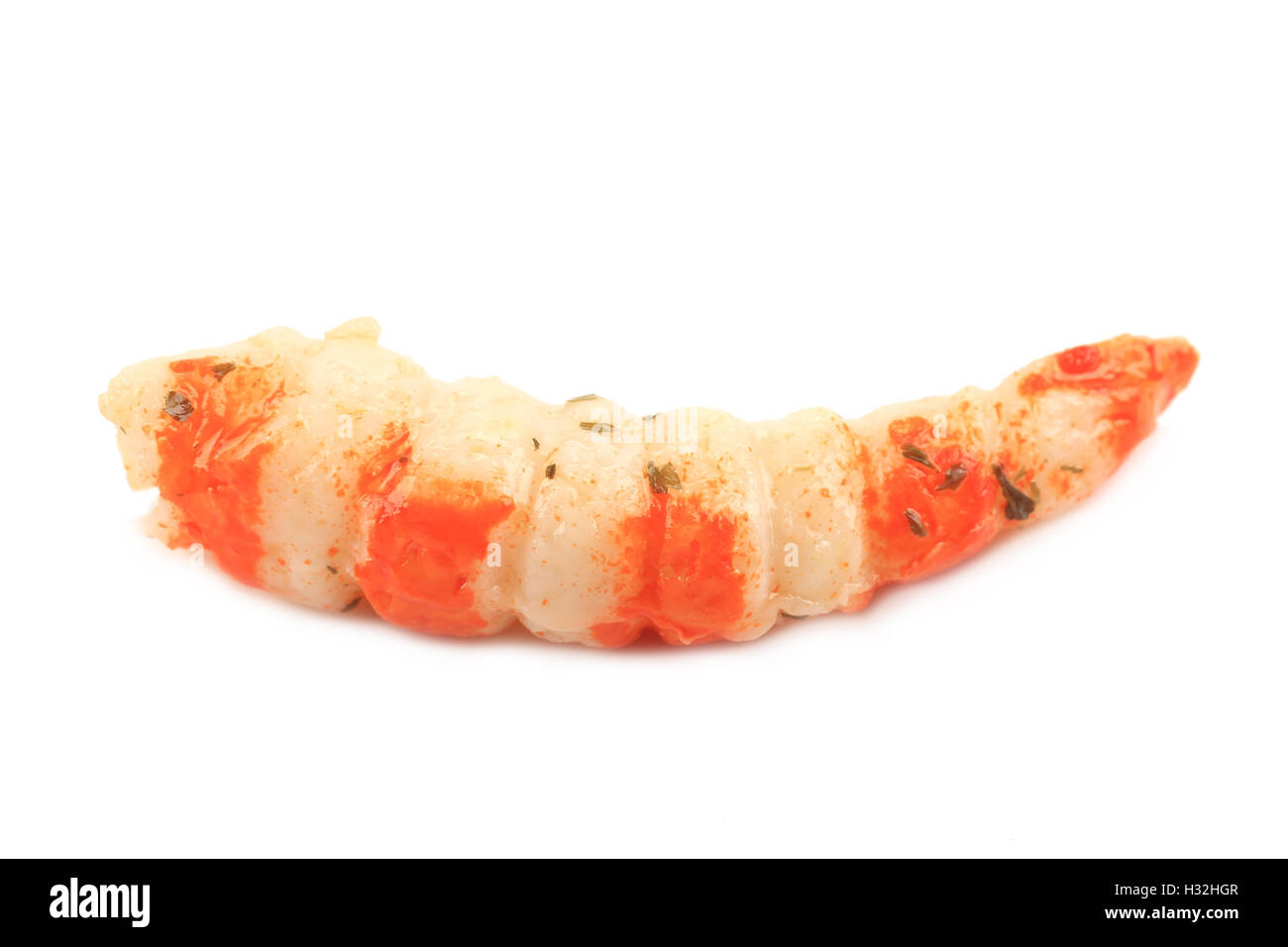 Cooked unshelled tiger shrimp Stock Photo - Alamy