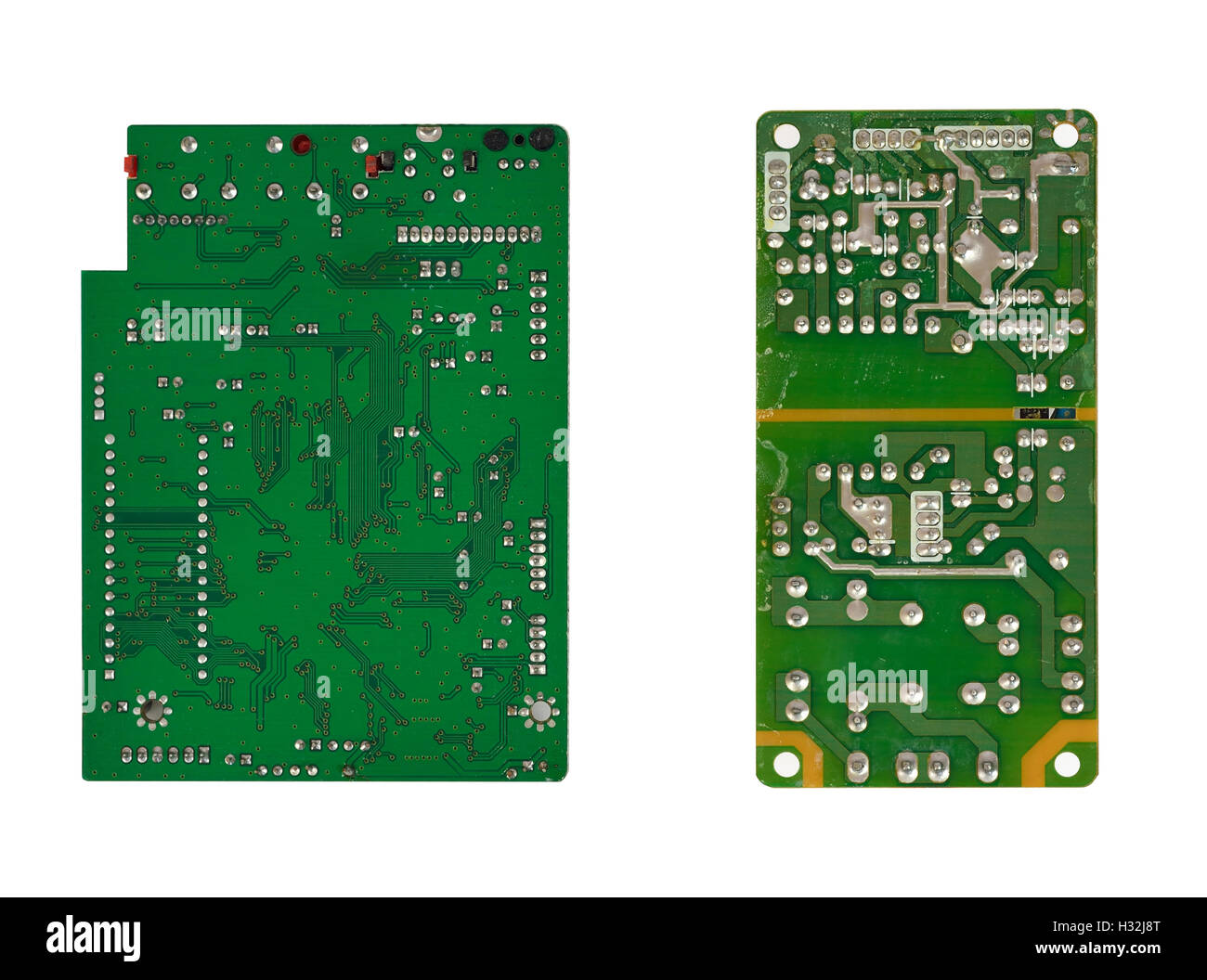 Green microcircuits hi-res stock photography and images - Alamy