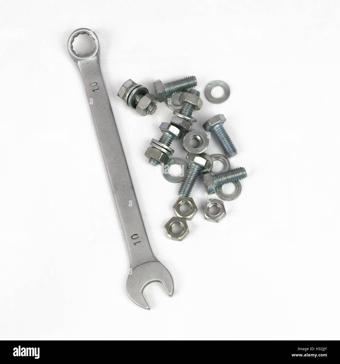 Spanner and washer hi-res stock photography and images - Alamy