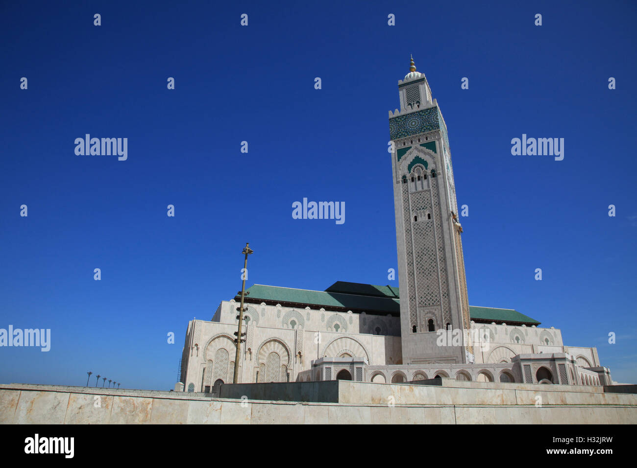 Hassan II Mosque Stock Photo - Alamy