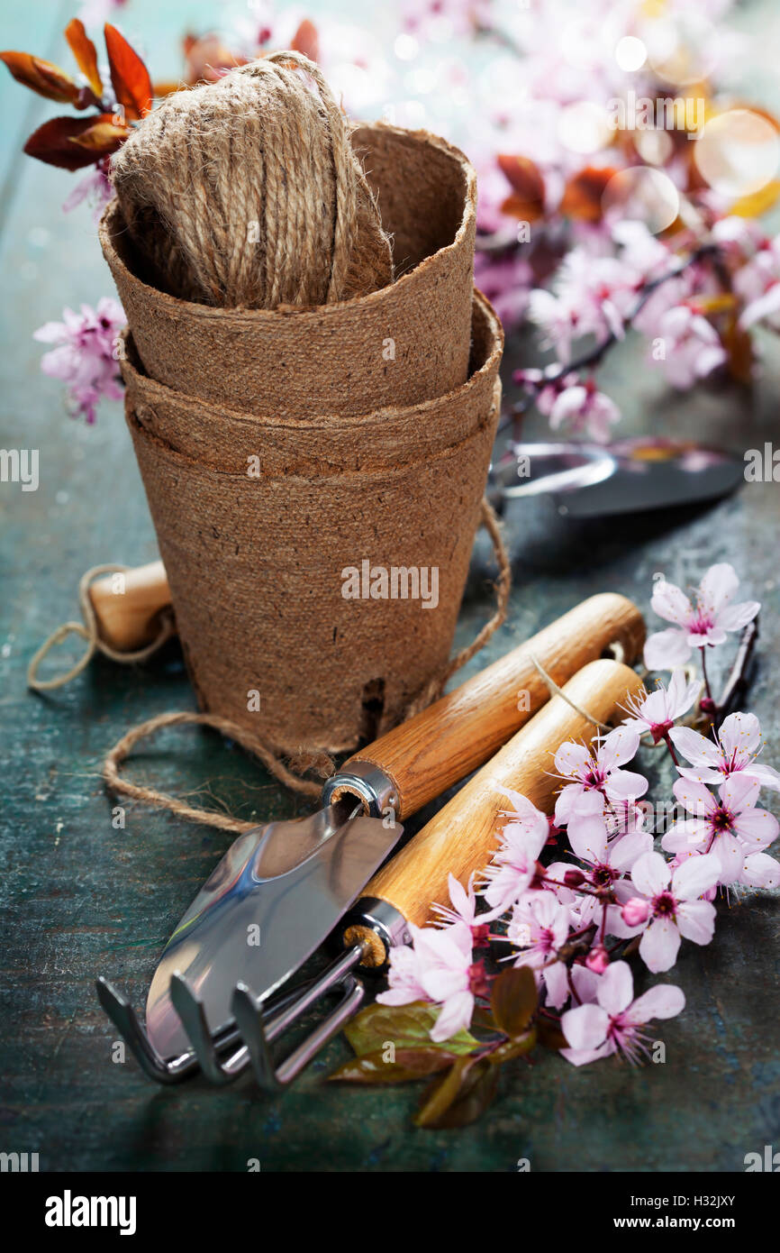 Garden instrument gardening tools tool hi-res stock photography and ...