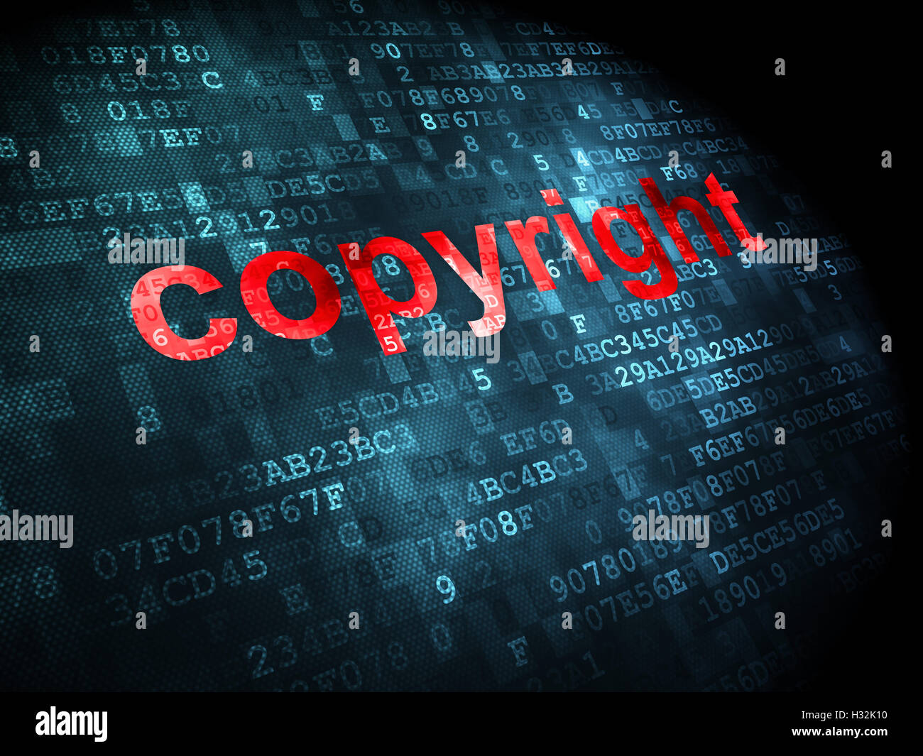 Law concept: Copyright on digital background Stock Photo - Alamy