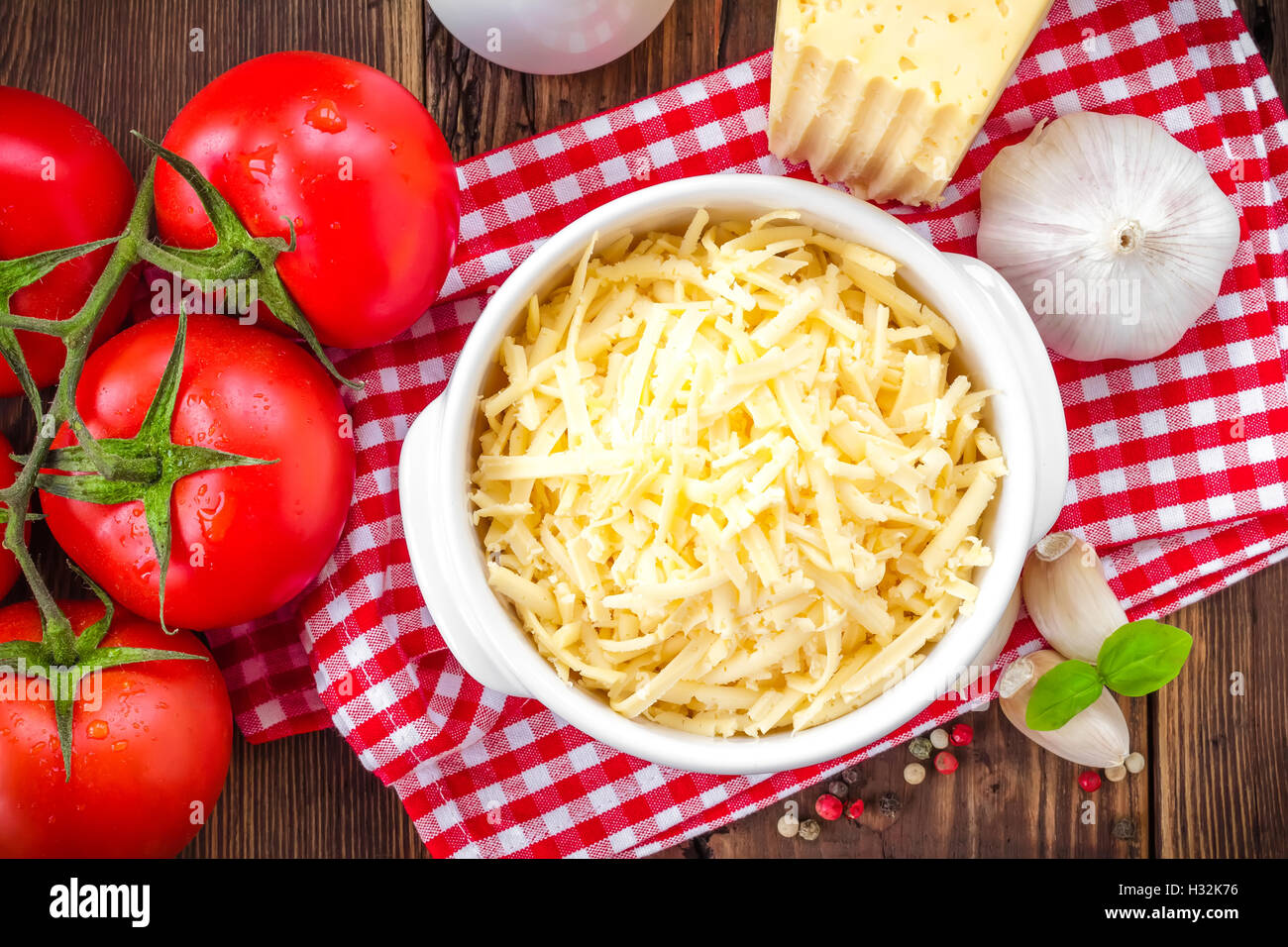 Grated cottage cheese hi-res stock photography and images - Alamy