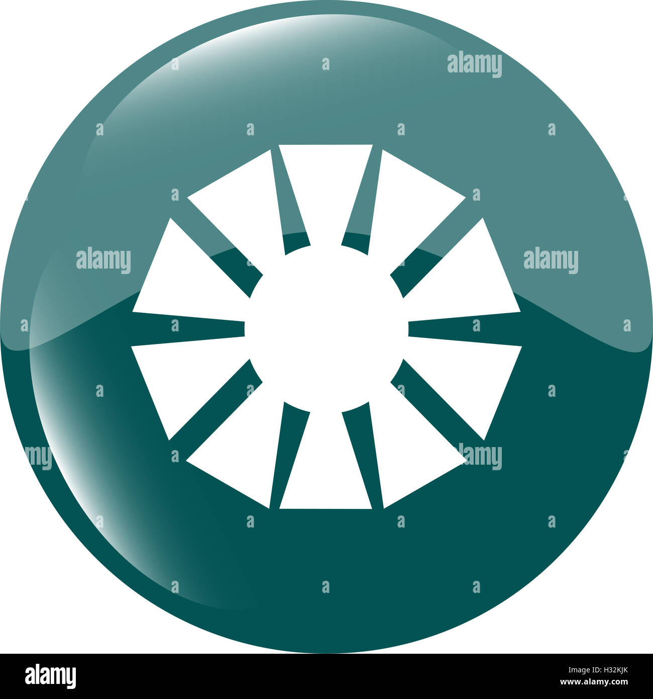 Camera objective icon (symbol Stock Photo - Alamy