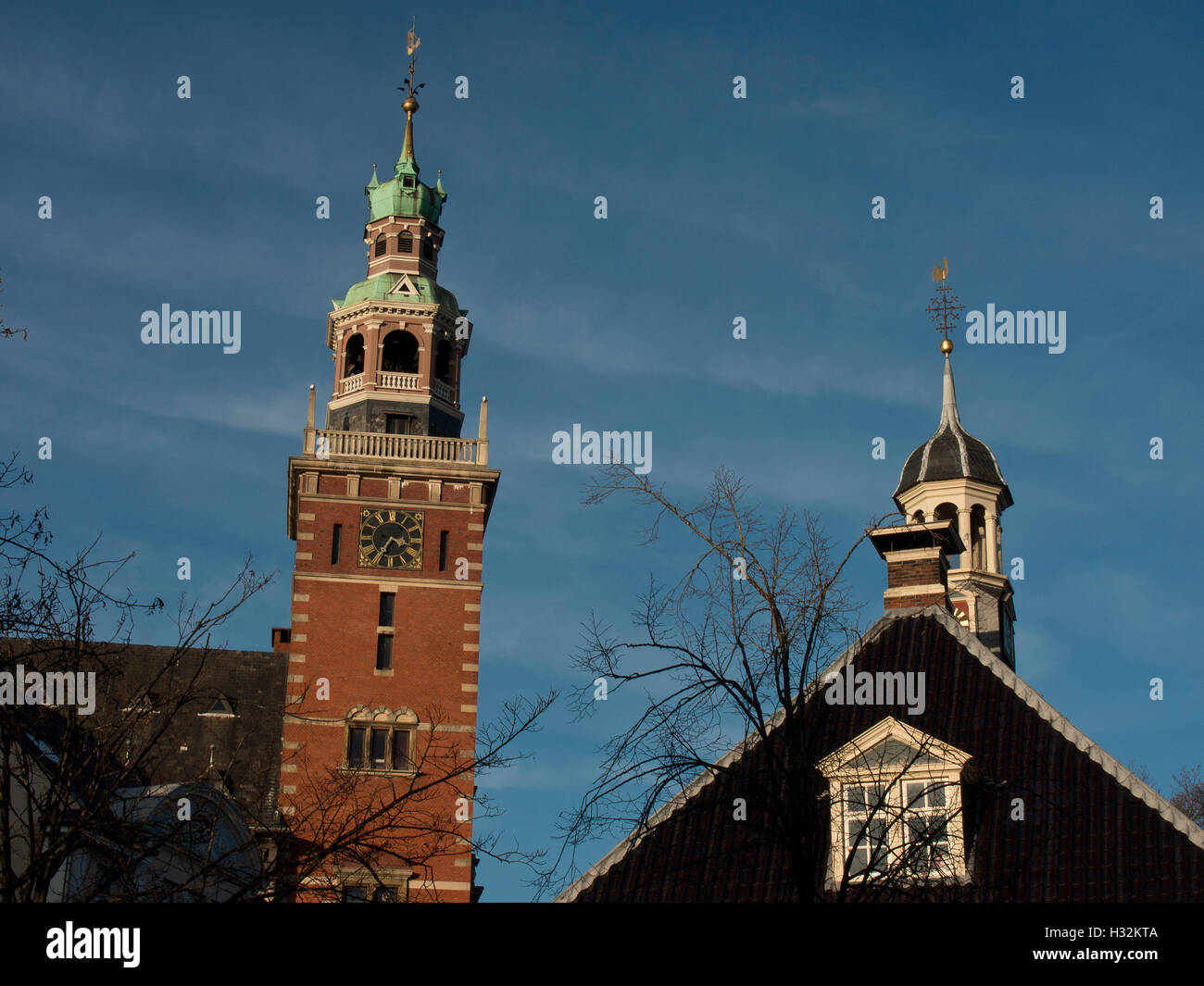 the city of leer in frisia Stock Photo - Alamy