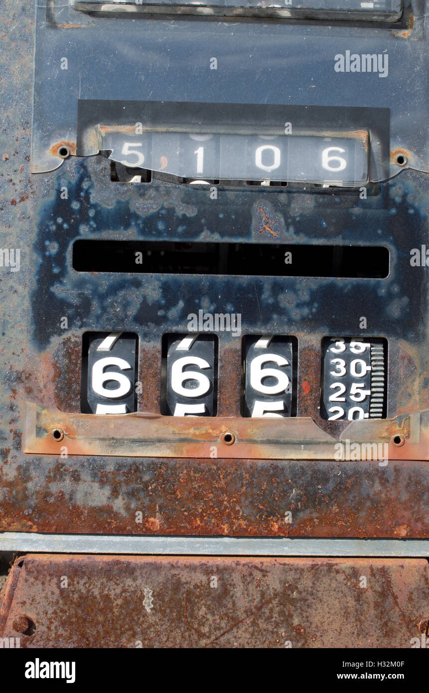 666 number hi-res stock photography and images - Alamy