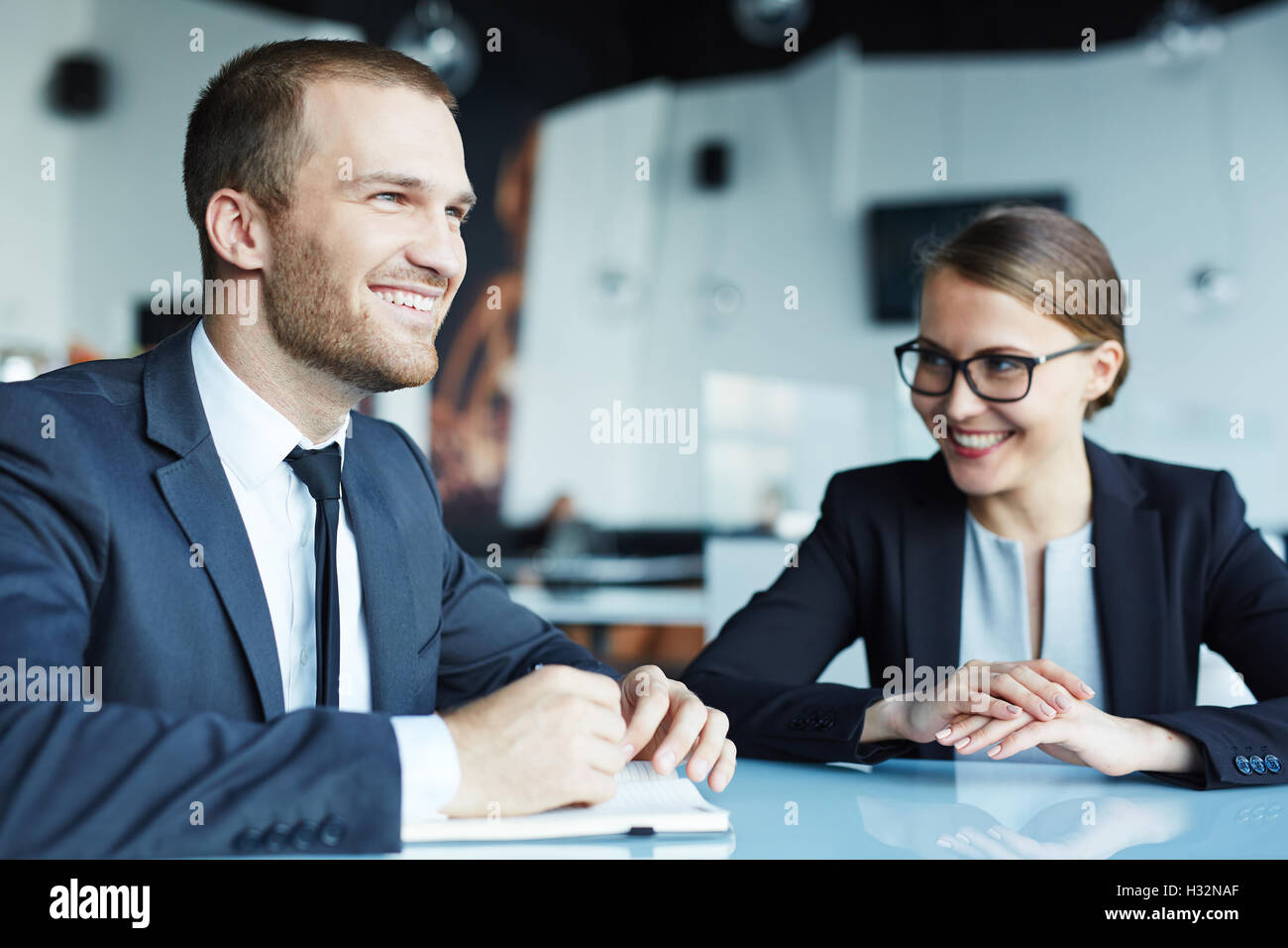 Informal business relationship Stock Photo - Alamy