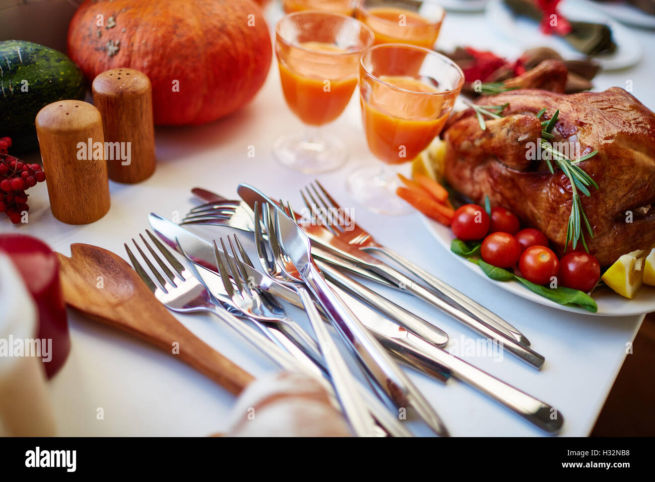 Ready for the dinner Stock Photo - Alamy