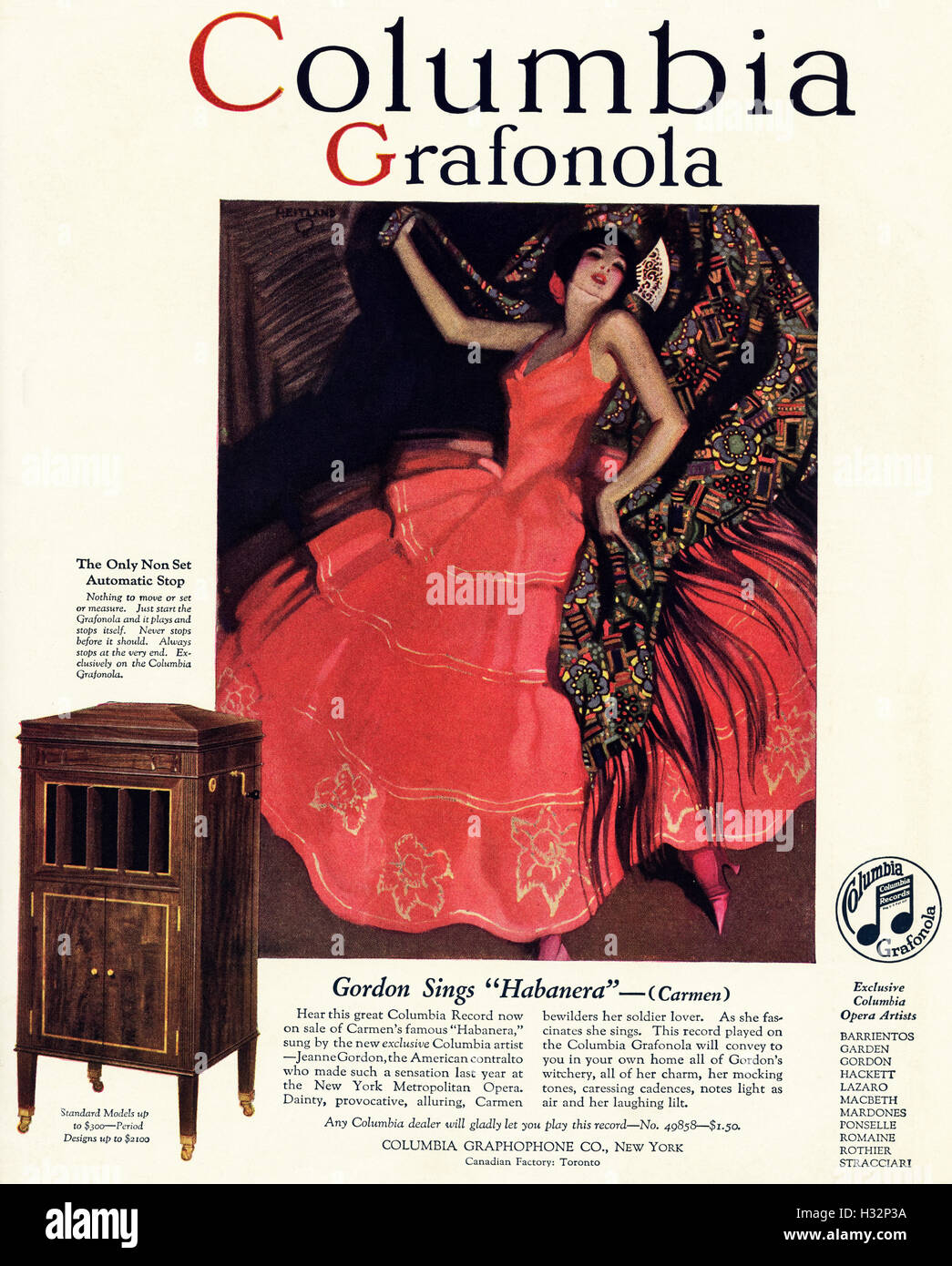 1920 advert from original old vintage American magazine 1920s ...