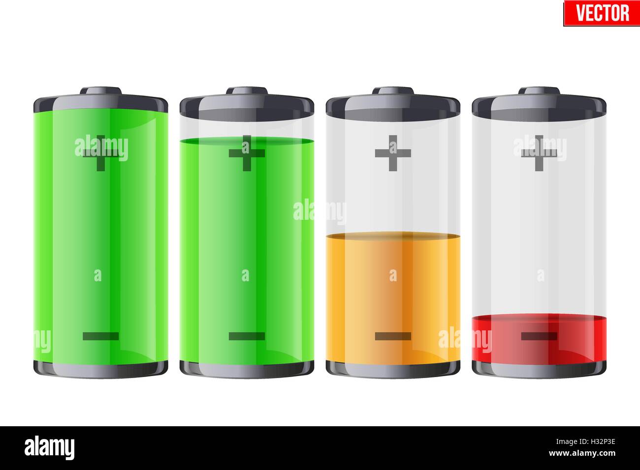 Charge indication Stock Vector Images - Alamy