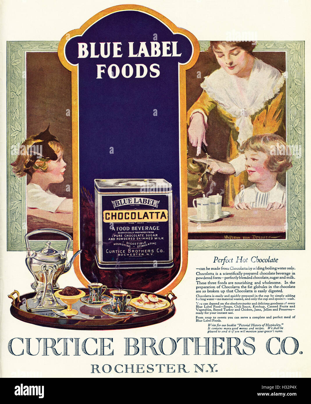 1920s food advertising hi-res stock photography and images - Alamy