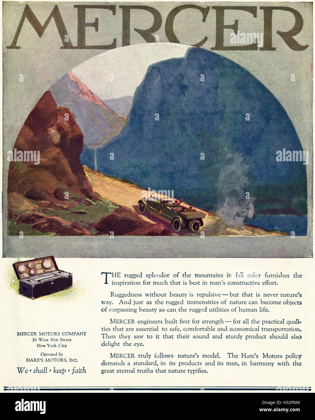 1920 advert from original old vintage American magazine 1920s ...