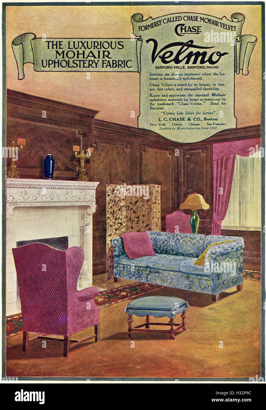American advertisements from 1920 hi-res stock photography and images ...