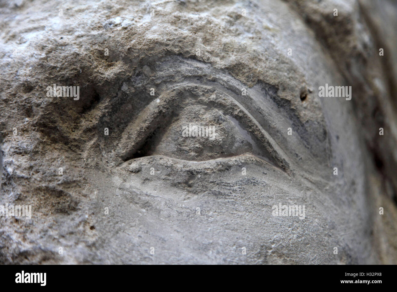 It's a photo of a detail of a broken and destroyed statue Stock Photo ...