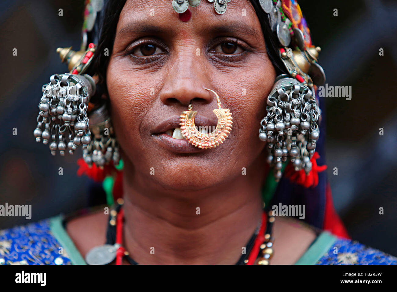 Lambani women hi-res stock photography and images - Alamy