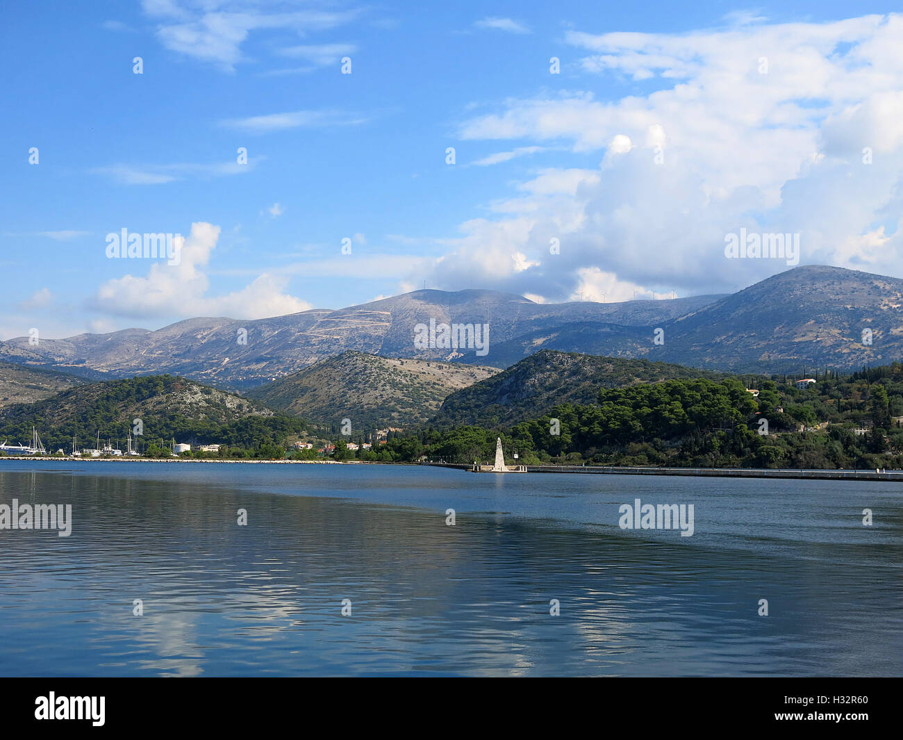 Bridge between two islands Stock Photo - Alamy