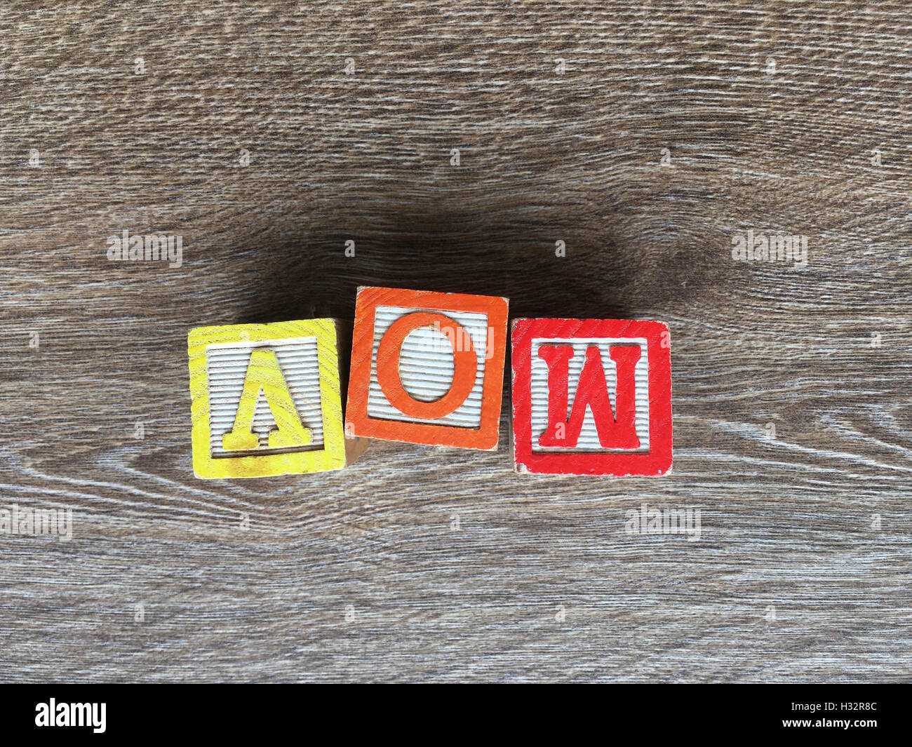 Alphabet wood block letters forming the word MOV , combining those toys ...
