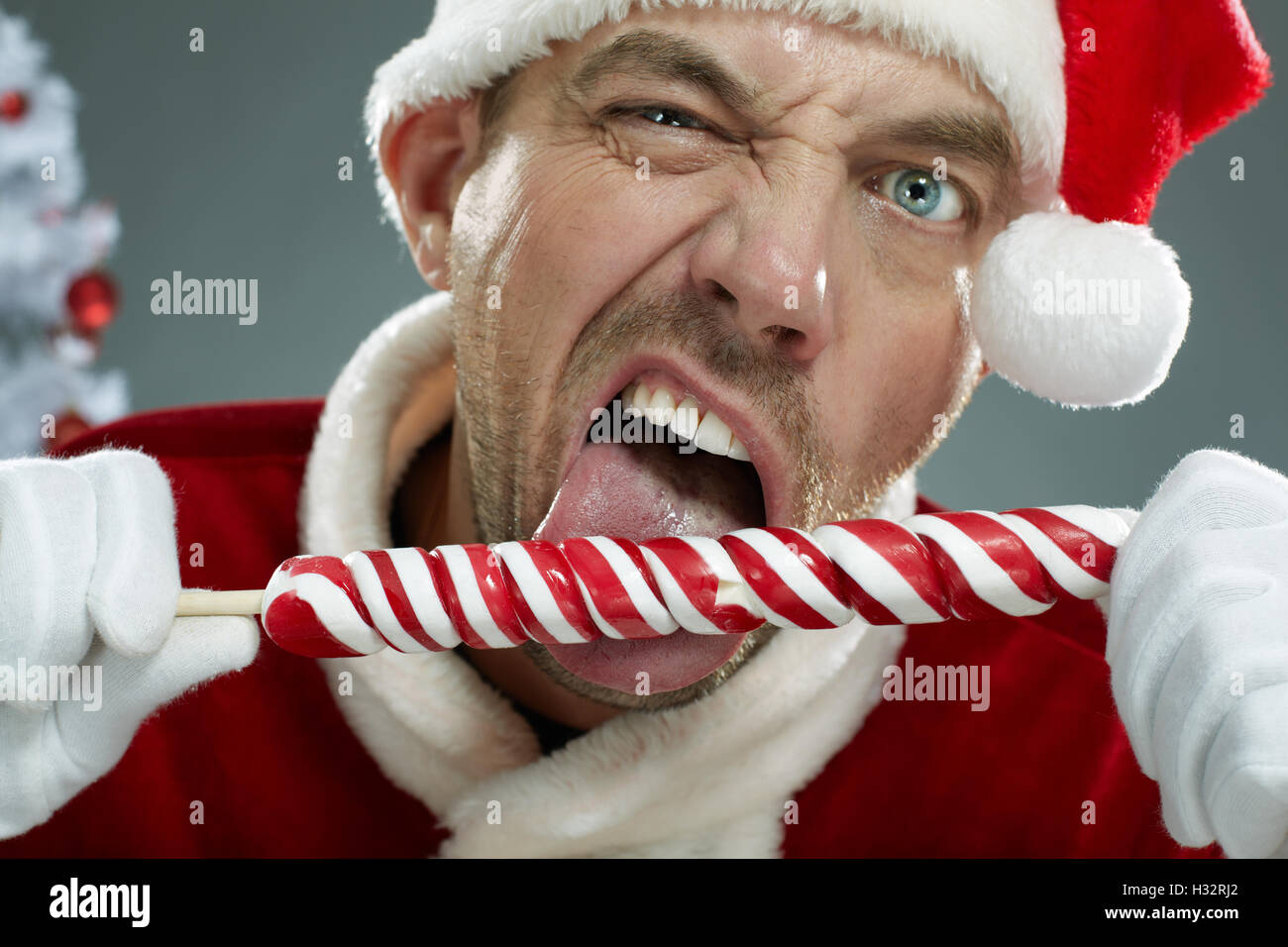 Crazy santa hi-res stock photography and images - Alamy