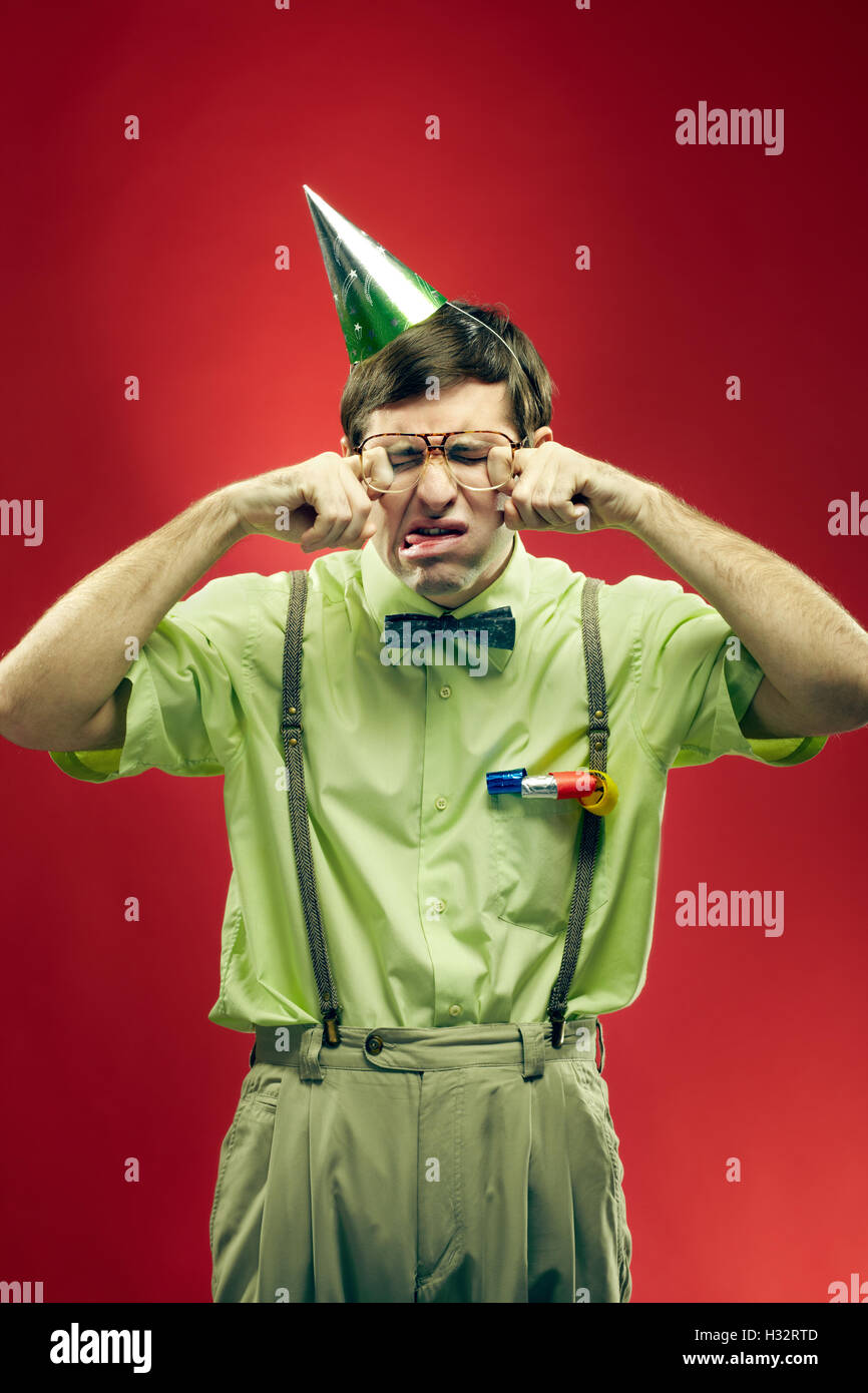 Ugly Black Man Crying