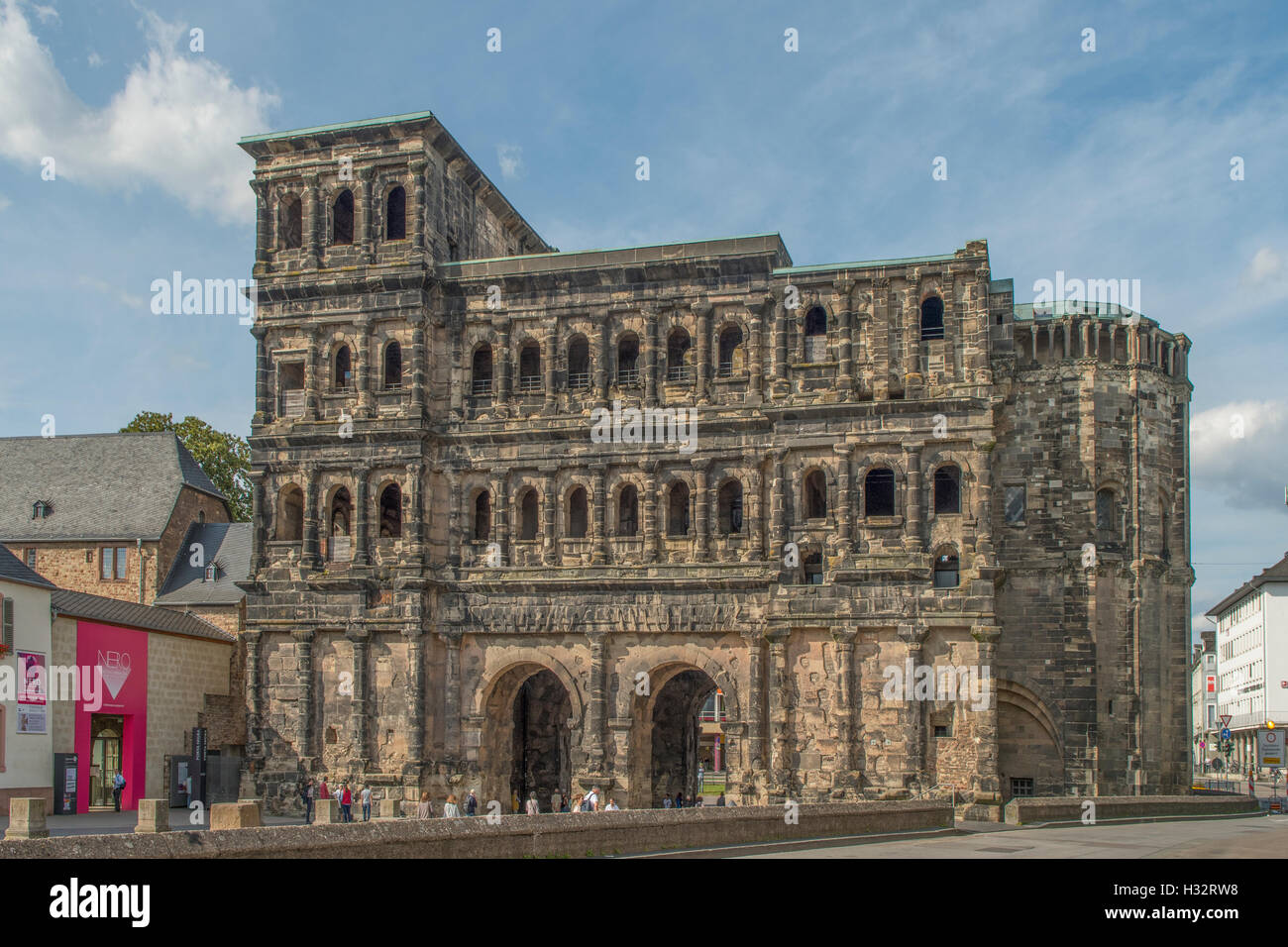 Trier porta nigra roman hi-res stock photography and images - Alamy