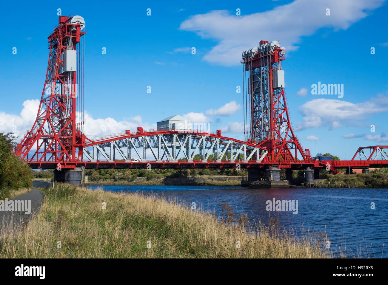 Newport Bridge over the river Tees Middlesbrough and Stockton Grade 2 ...