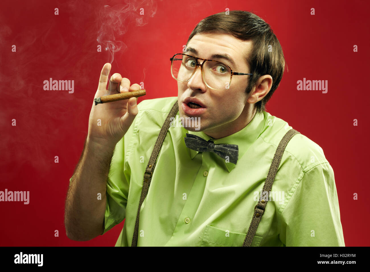 Trying adult life Stock Photo - Alamy