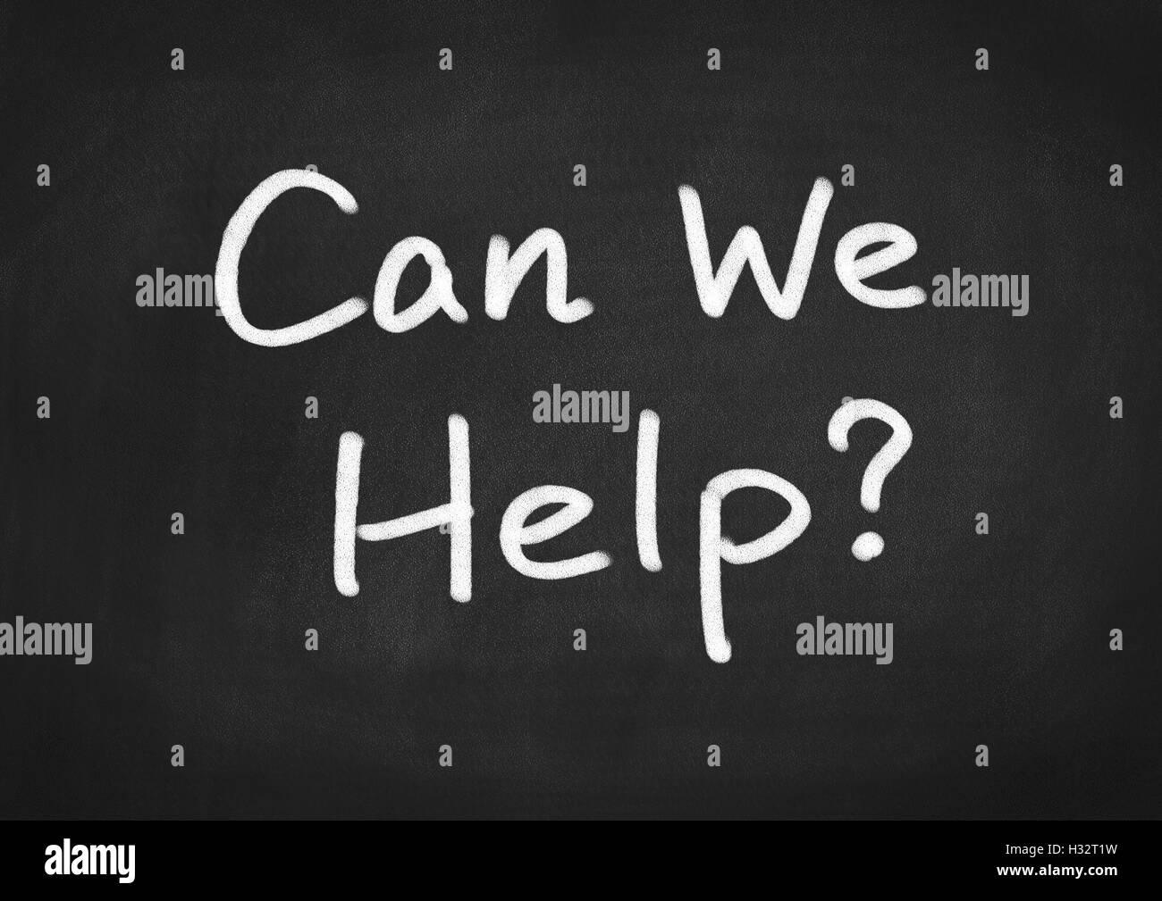 Can we help Stock Photo - Alamy