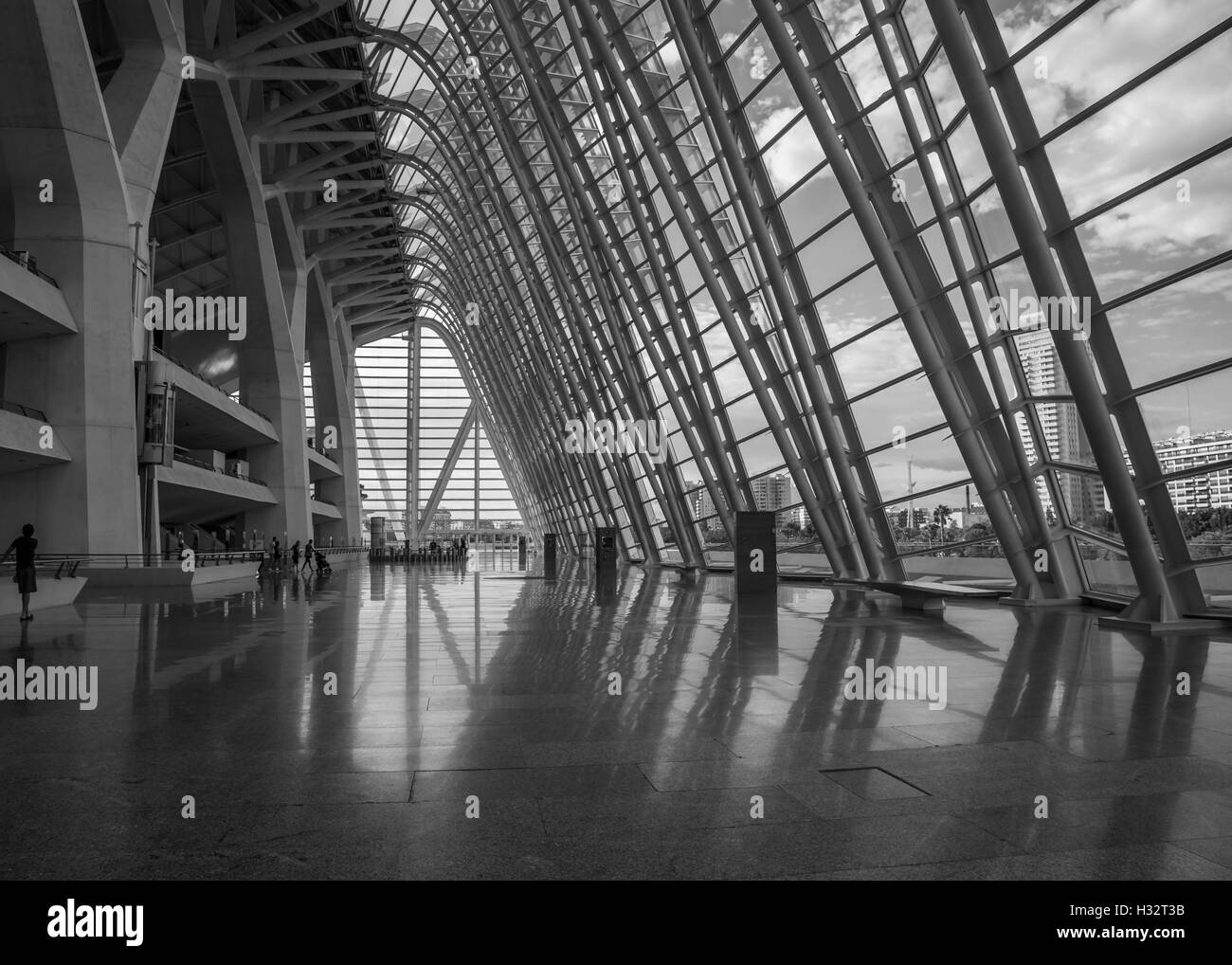 The science museum valencia interior hi-res stock photography and ...
