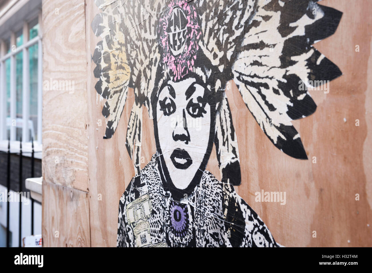 Wheat paste street art hi-res stock photography and images - Alamy