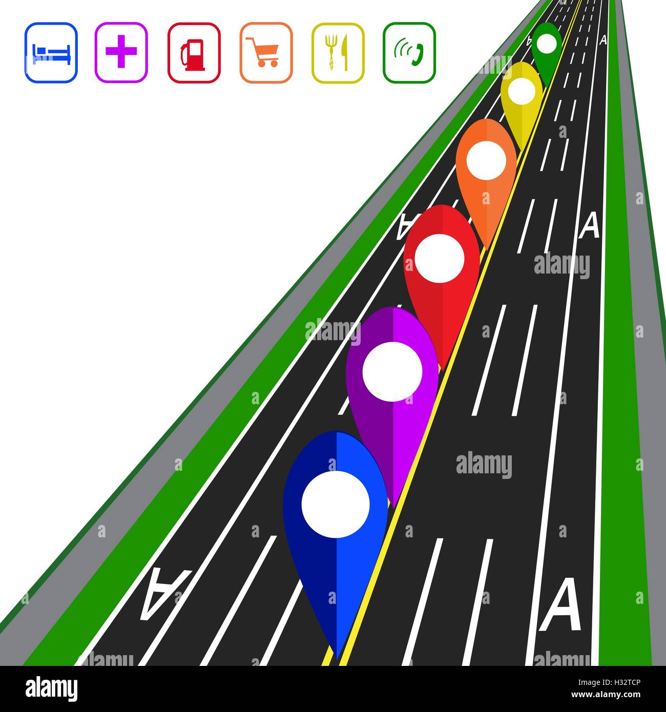 Dedicated to the land Stock Vector Images - Alamy