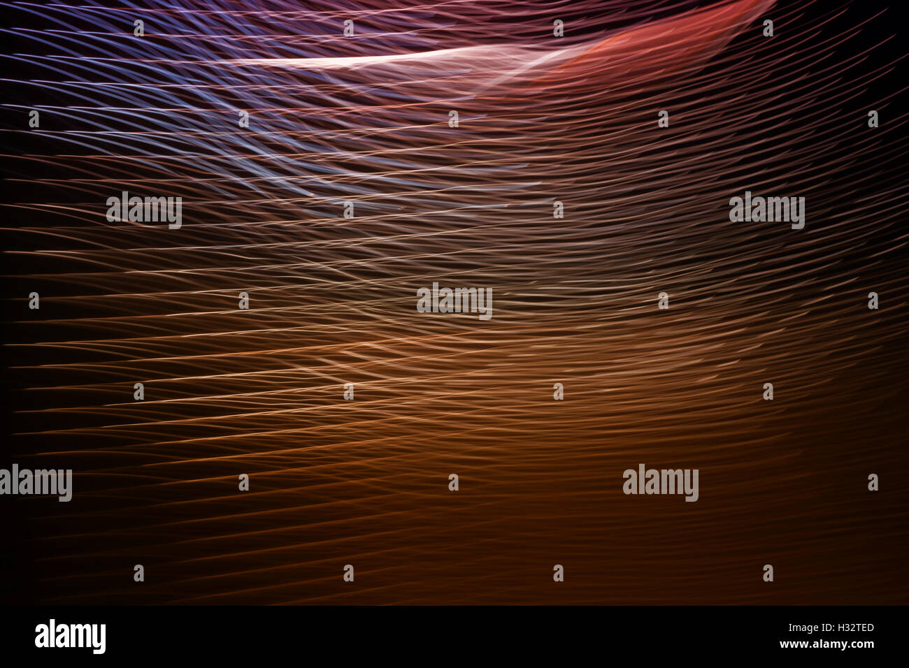 Abstract image of lines of lights with motion blur Stock Photo - Alamy