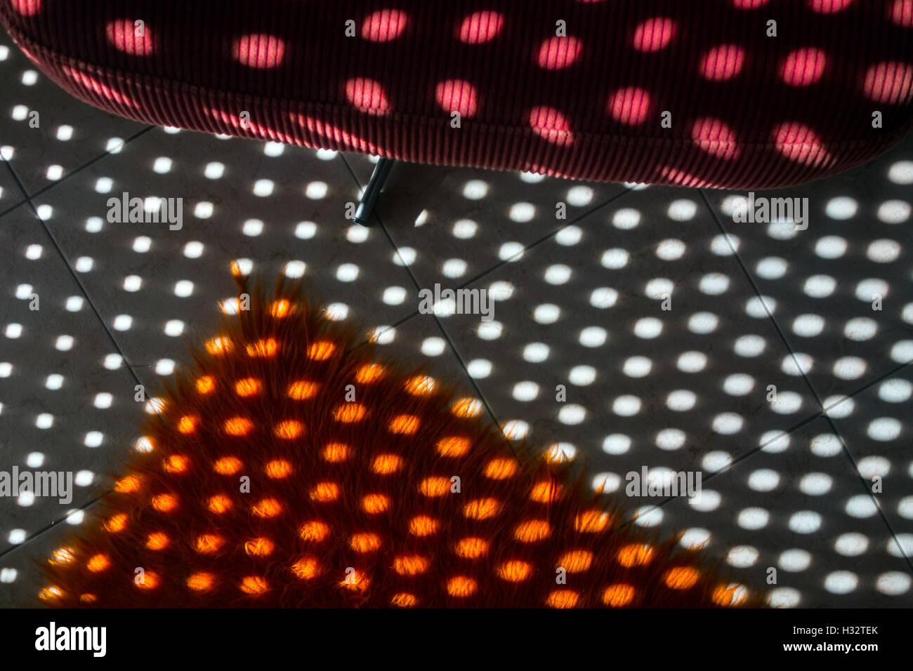 Abstract dots and lights Stock Photo - Alamy