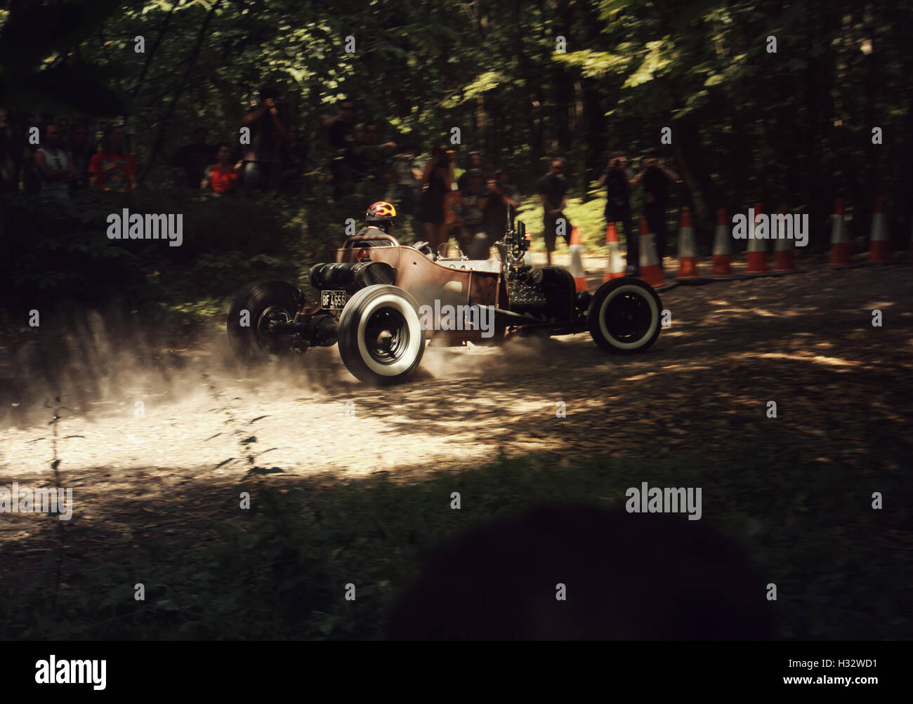 Hot rod racer Stock Photo - Alamy