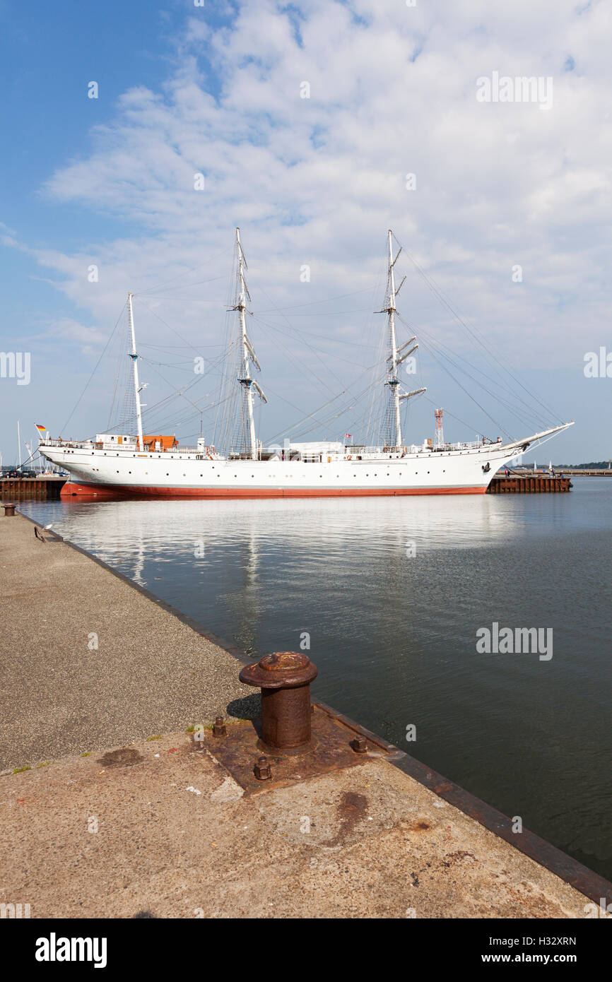 Museum ship Gorch Fock I at the harbor of Stralsund Stock Photo - Alamy