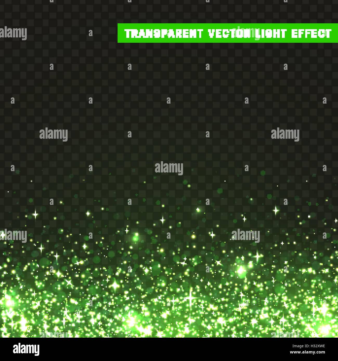 Transparent vector light effect green Stock Vector Image & Art - Alamy