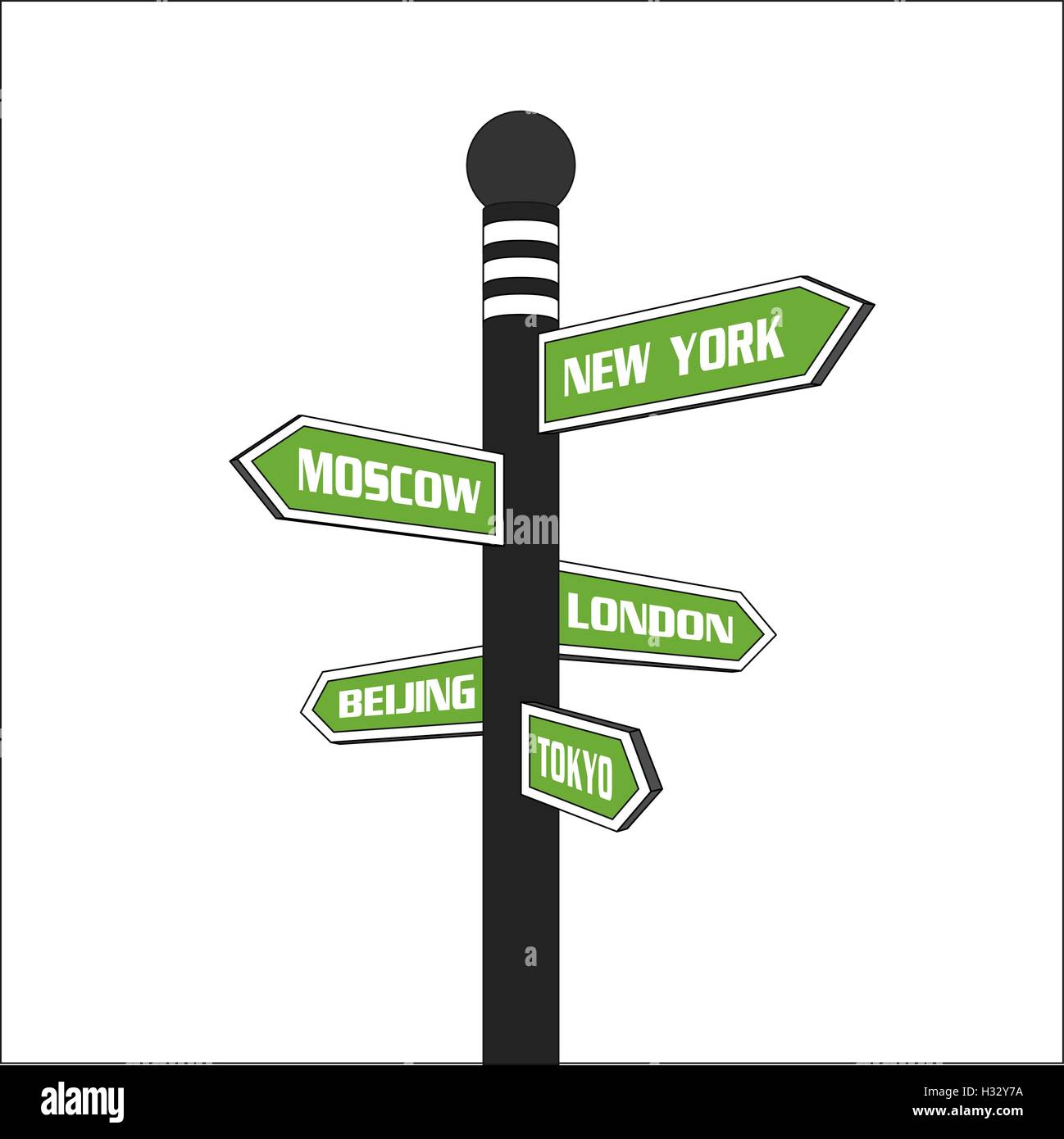 Directional Sign Art XXL Directional Signs | TheTikiCompany