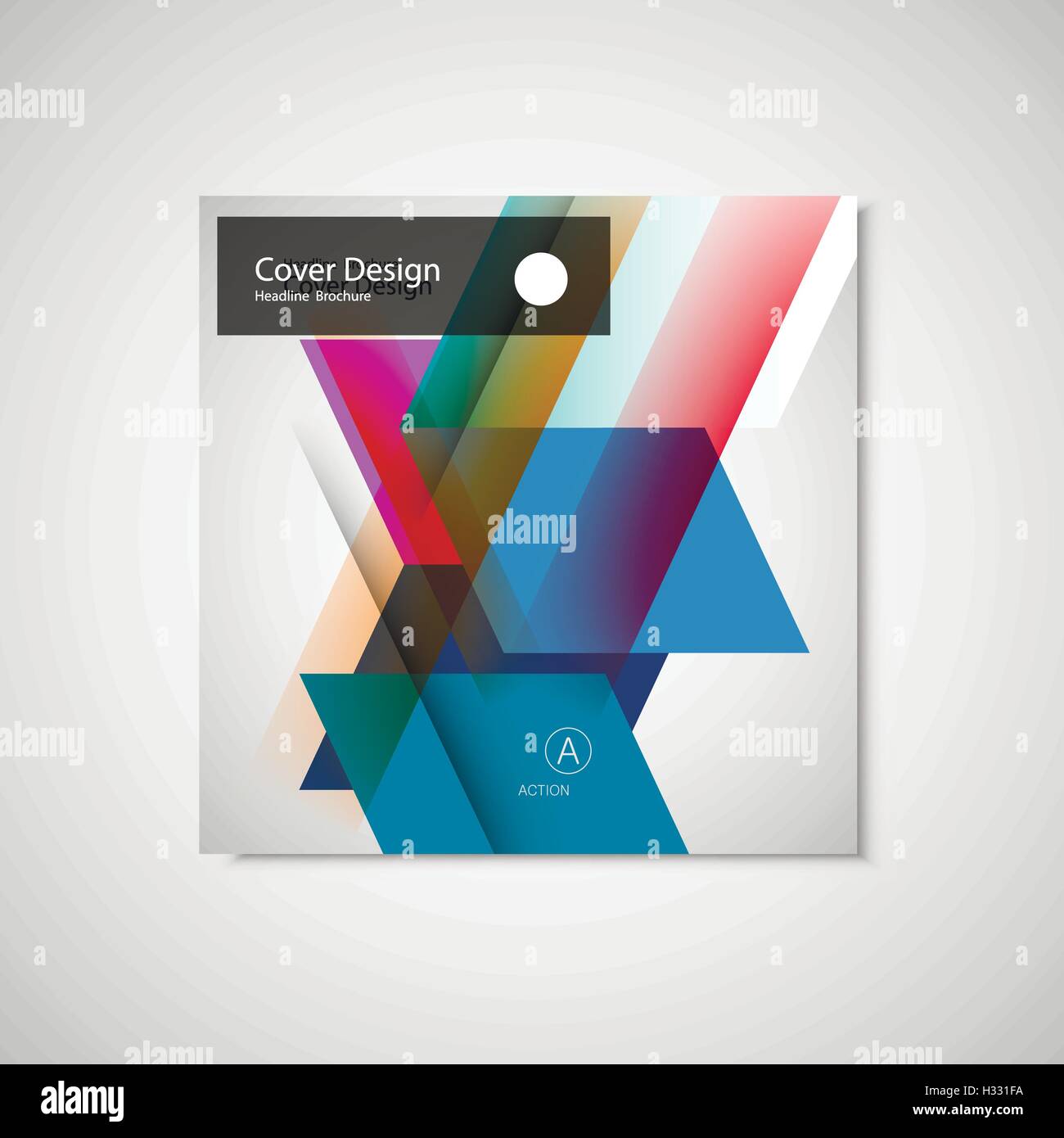 Vector Brochure Flyer design Layout template, size A4, Front page and ...