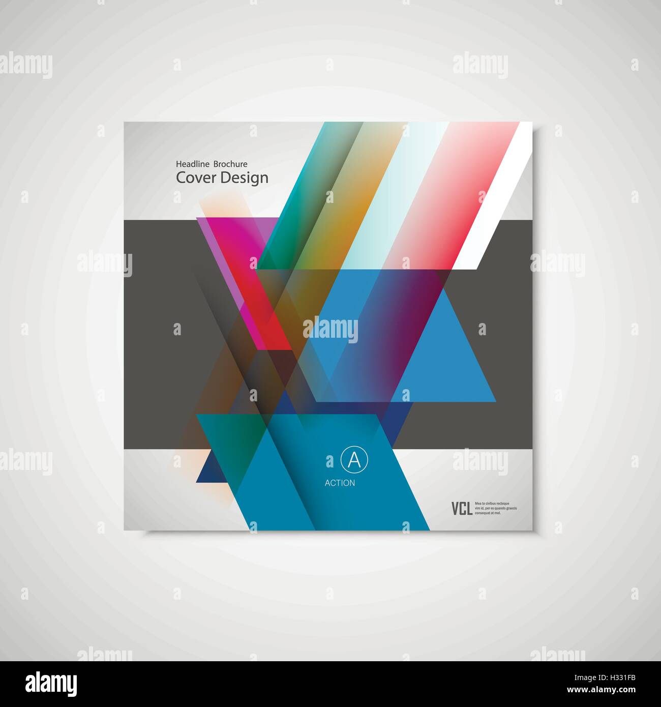 Vector Brochure Flyer design Layout template, size A4, Front page and ...