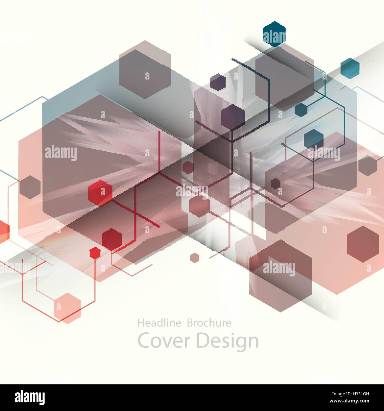 Abstract hexagon background for Business, Web Design, Cover template ...