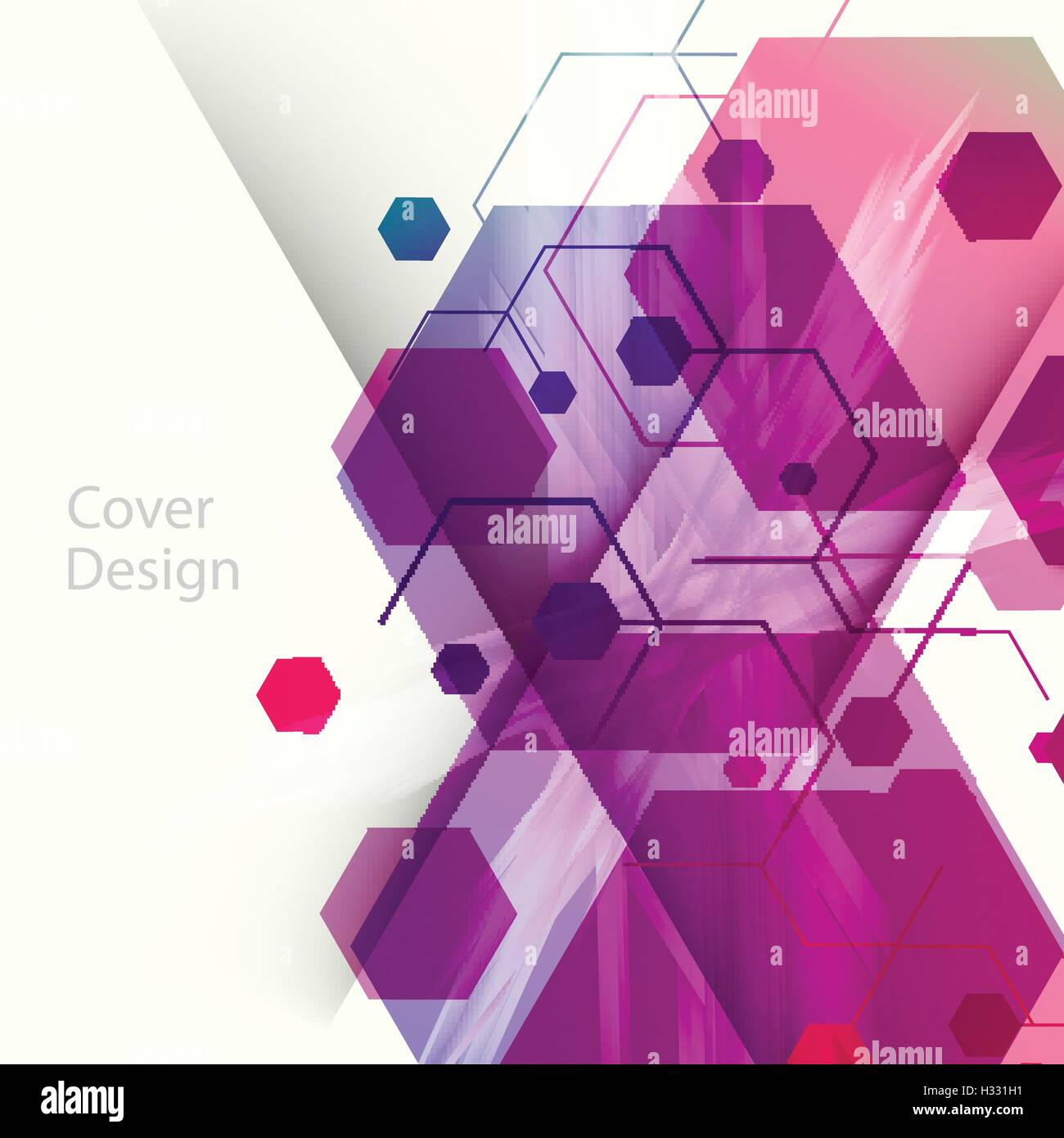 Abstract hexagon background for Business, Web Design, Cover template ...