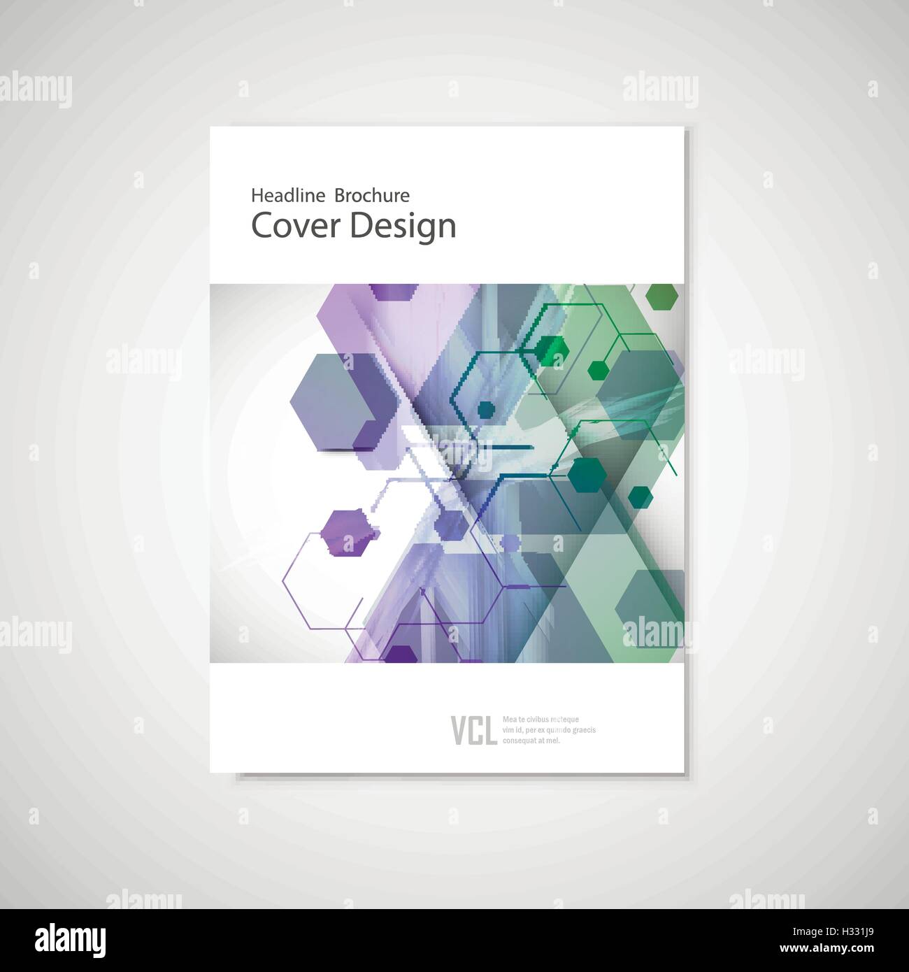 Vector Annual Report Leaflet Brochure Flyer Template Design Book Cover
