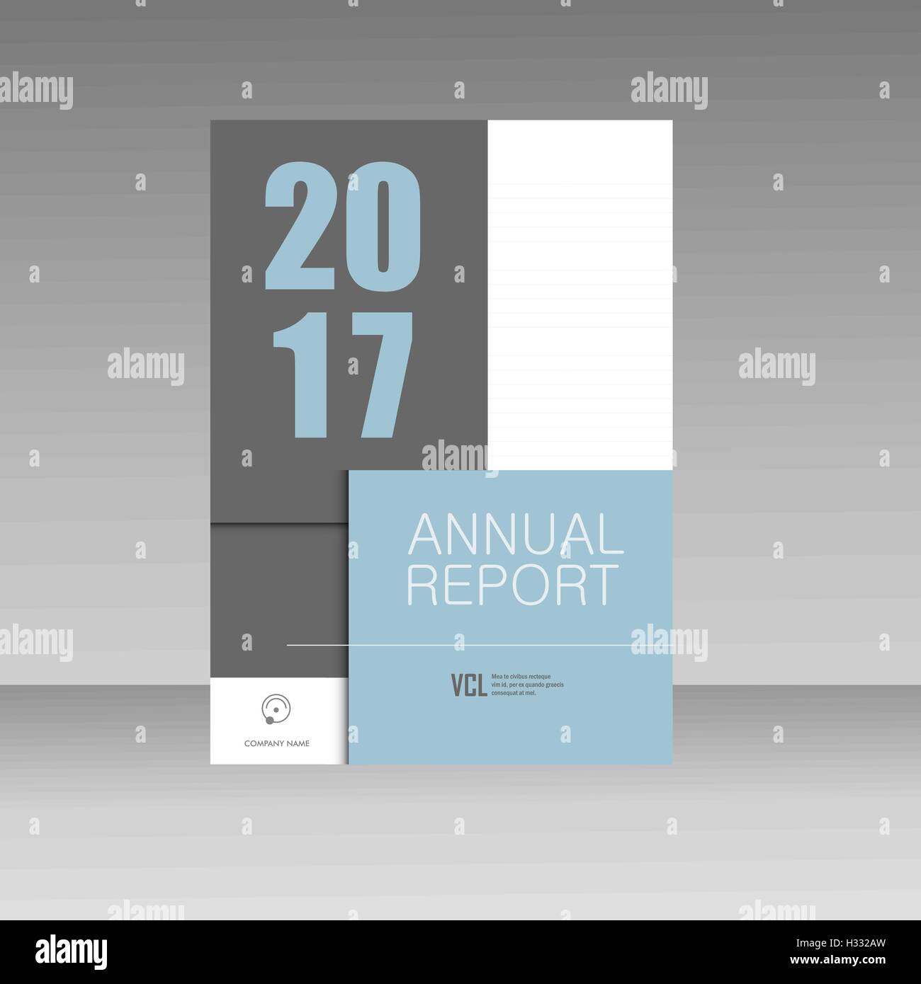 Abstract composition, color square texture, a4 brochure title sheet ...