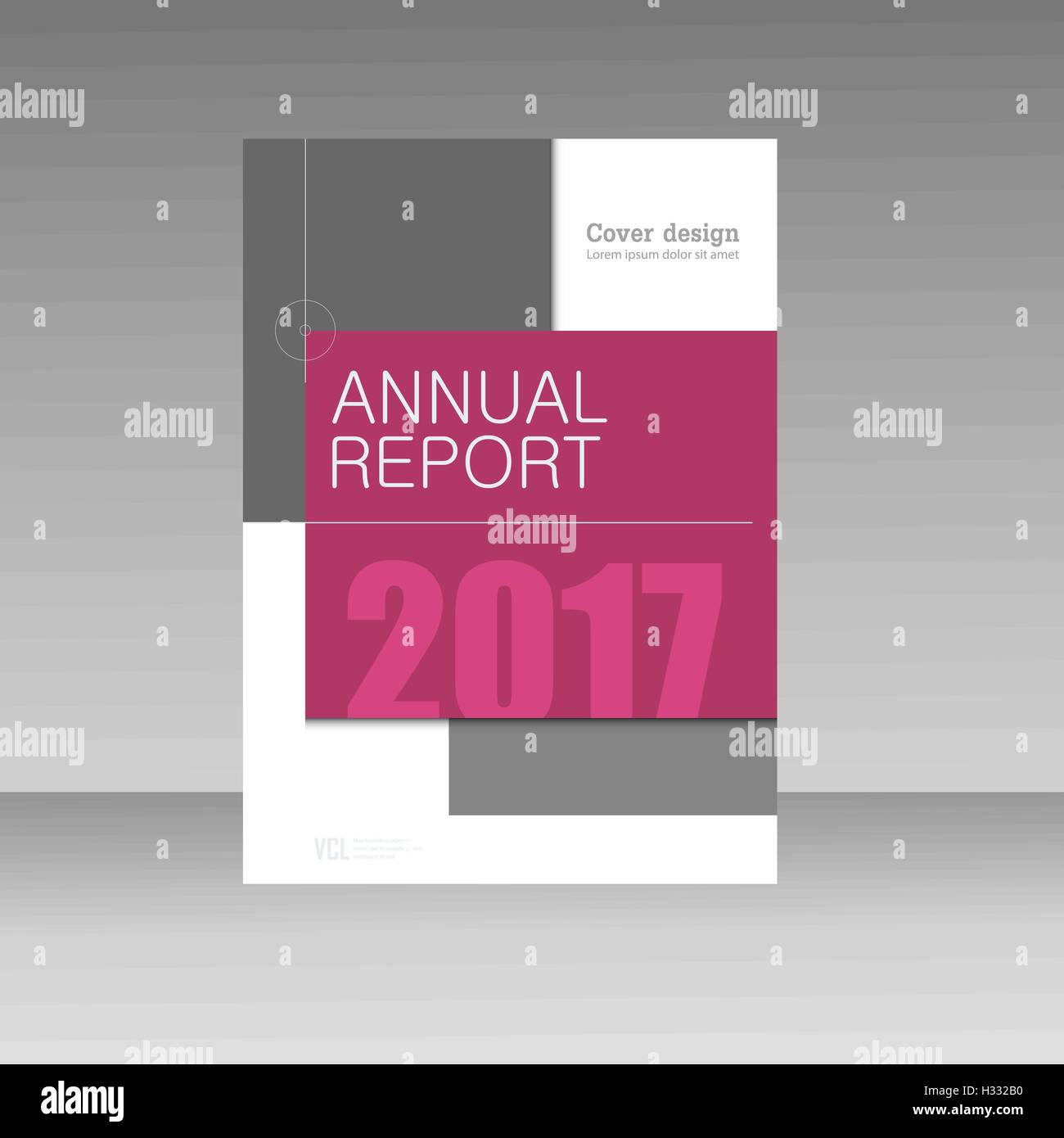 Abstract composition, color square texture, a4 brochure title sheet ...