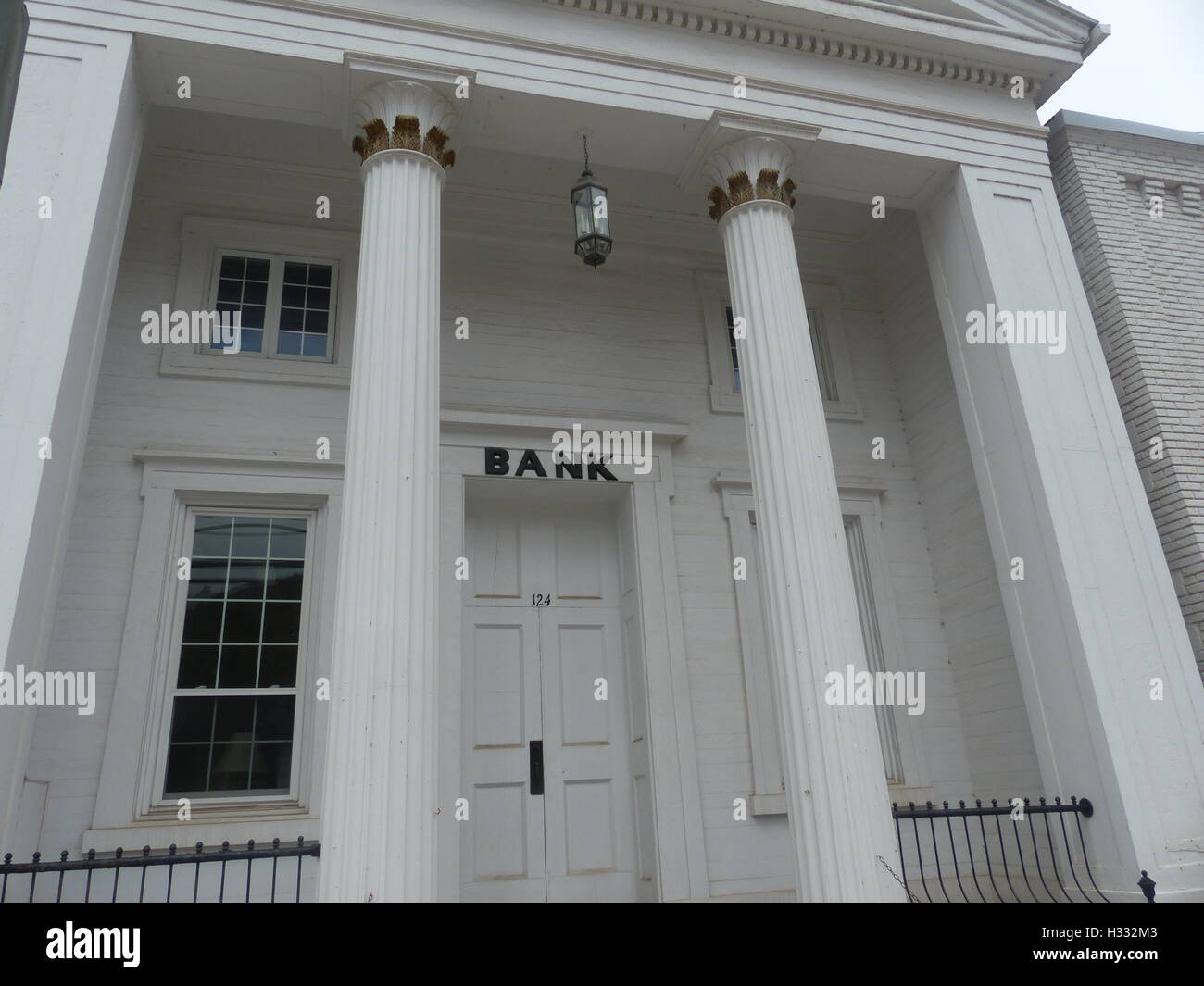Delaware National Bank of Delhi Stock Photo - Alamy