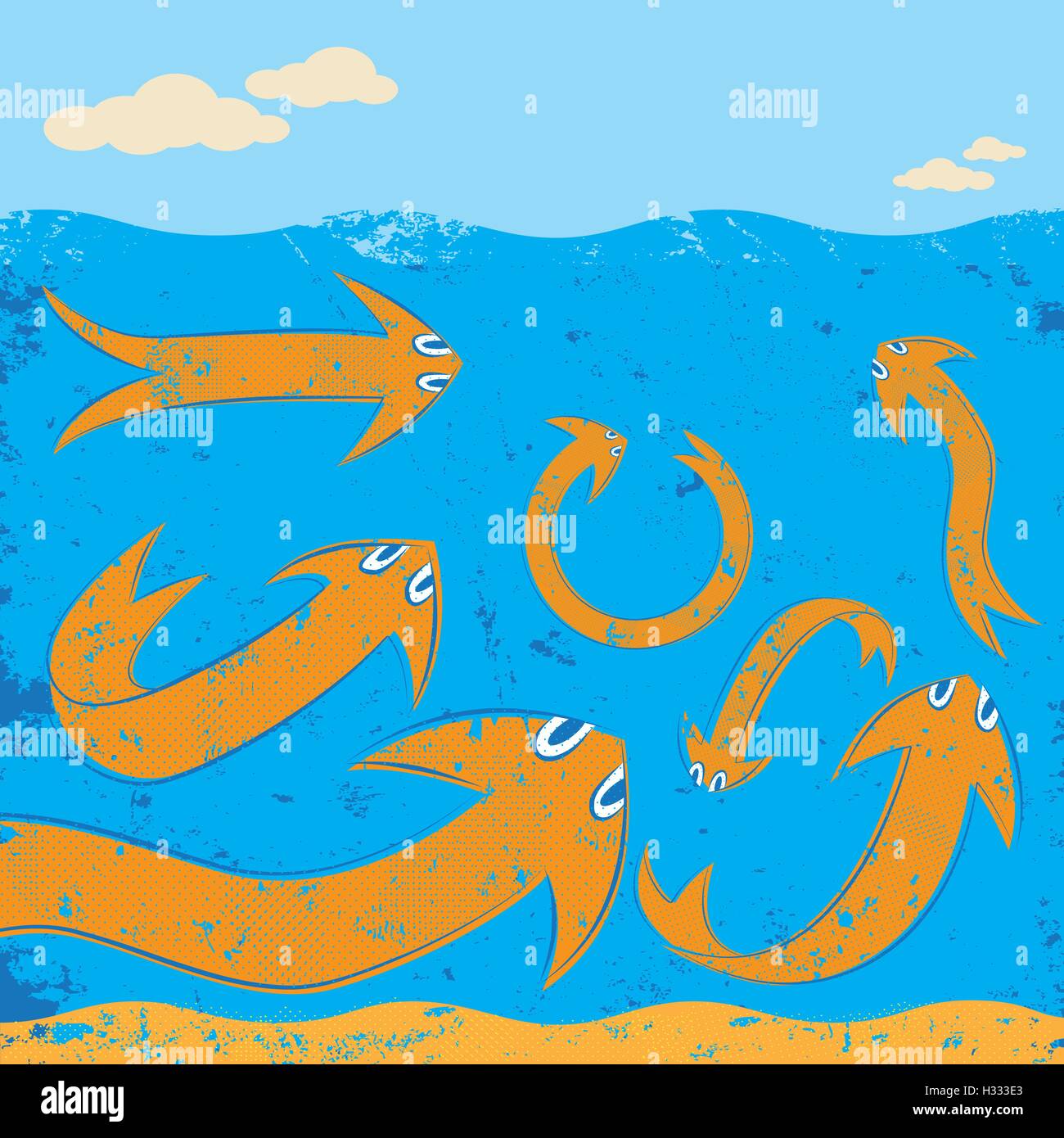 Arrow fish hi-res stock photography and images - Alamy