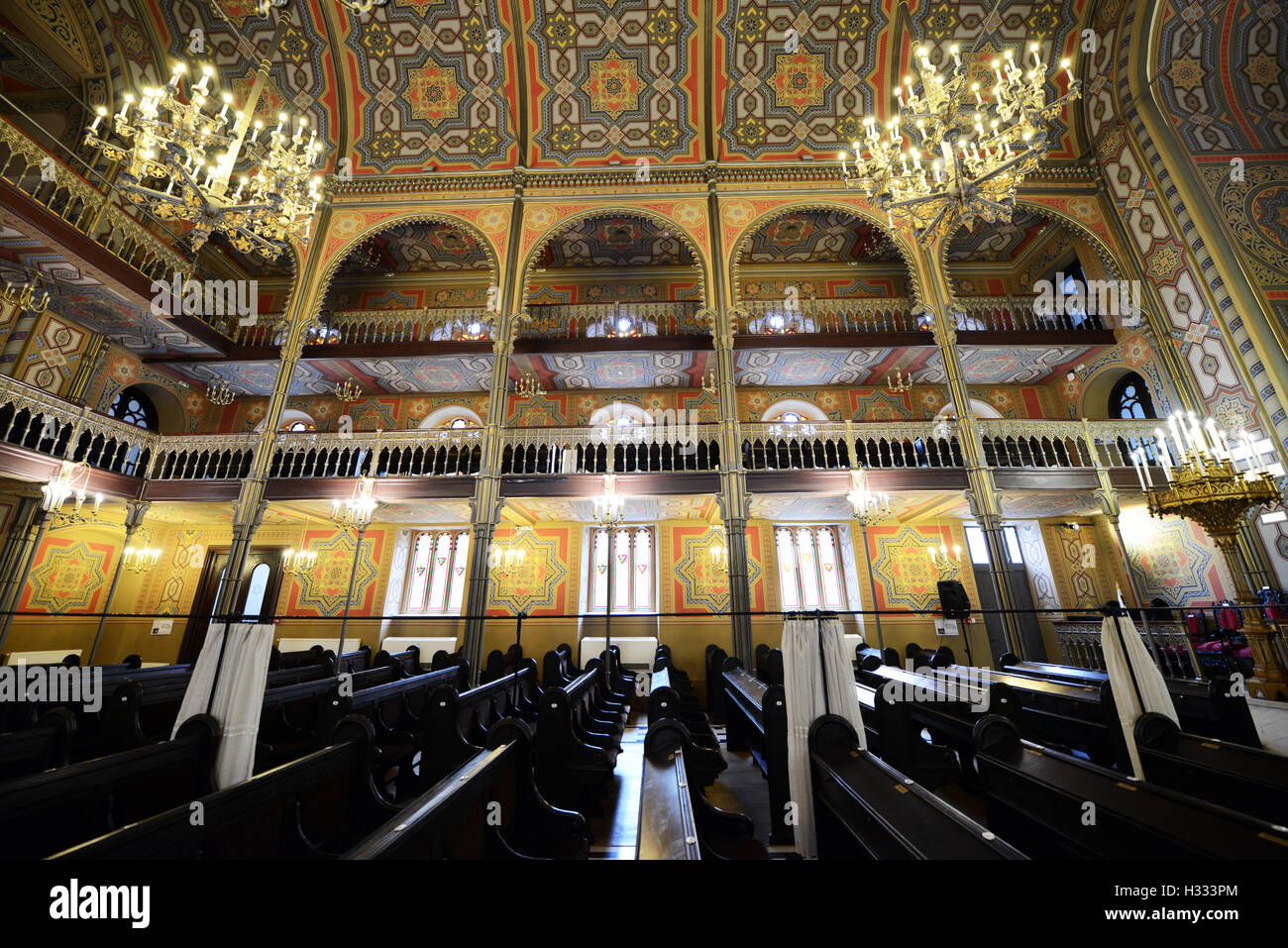 The Choral Temple is a beautiful 19th century synagogue in Bucharest ...