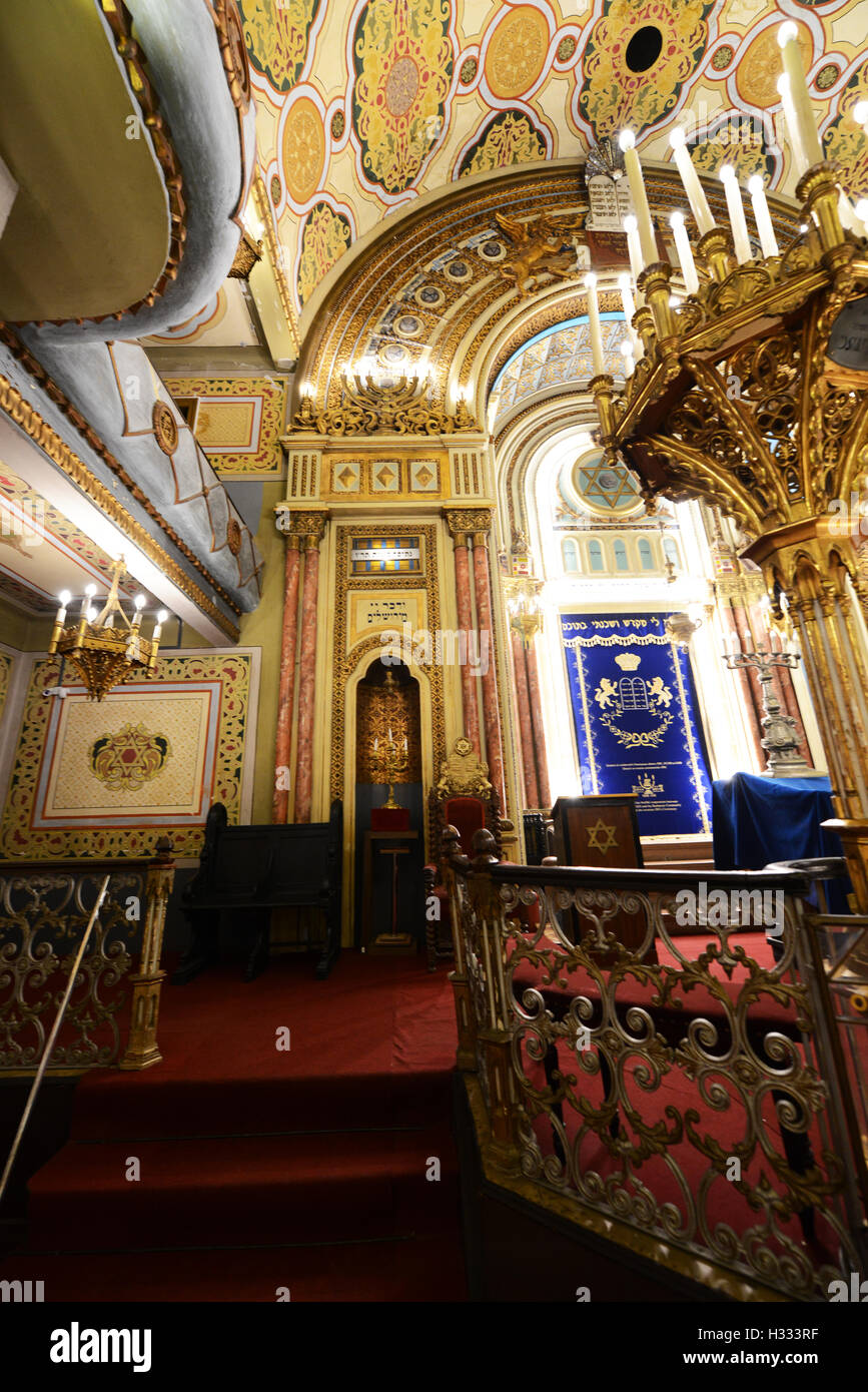 The Jewish museum in Bucharest is housed in an old Synagogue Stock ...